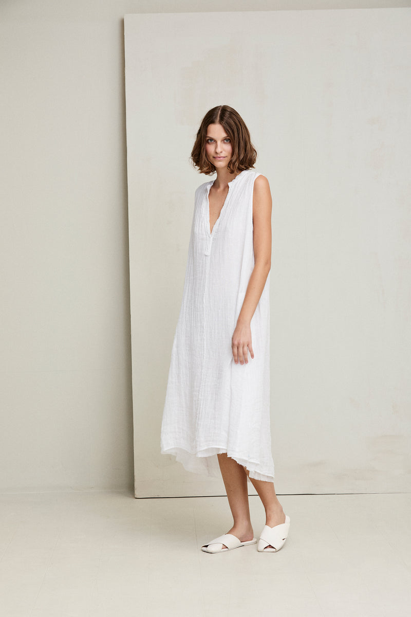 Linen Gauze Dress – purethread