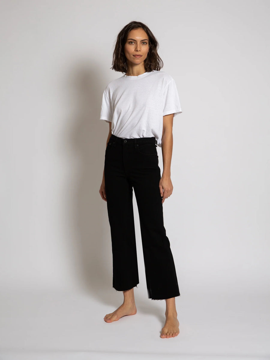 Slim Crop Wide Leg – purethread